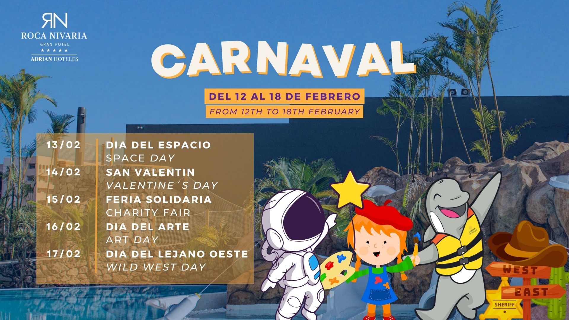 Carnaval à Roca Nivaria GH : une semaine de joie et d'amusement pour ...